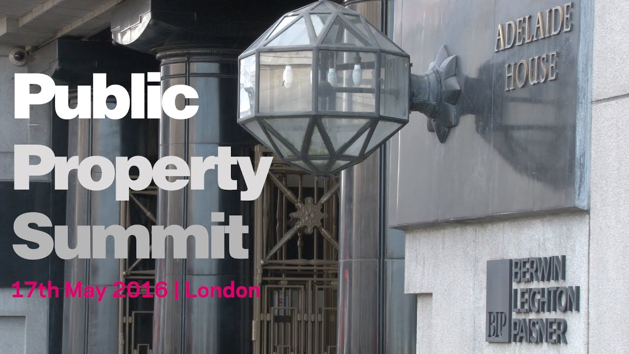 Property Week's Public Property Summit 2016 Highlights - YouTube