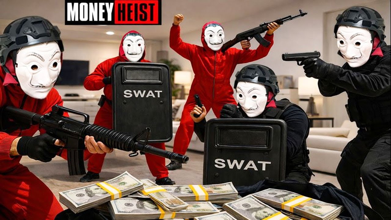 PARKOUR VS MONEY HEIST! 6 | BAD GUYS: No ESCAPE, POLICE Coastal Money ...