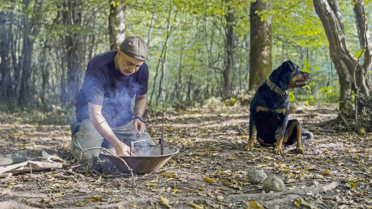 TWO DAYS OF CAMPING IN MILD SPRING WEATHER - YouTube