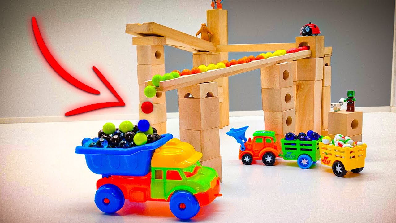 Exciting Marble Run! Ultimate ASMR Waves & Thrills with HABA & Cuboro ...