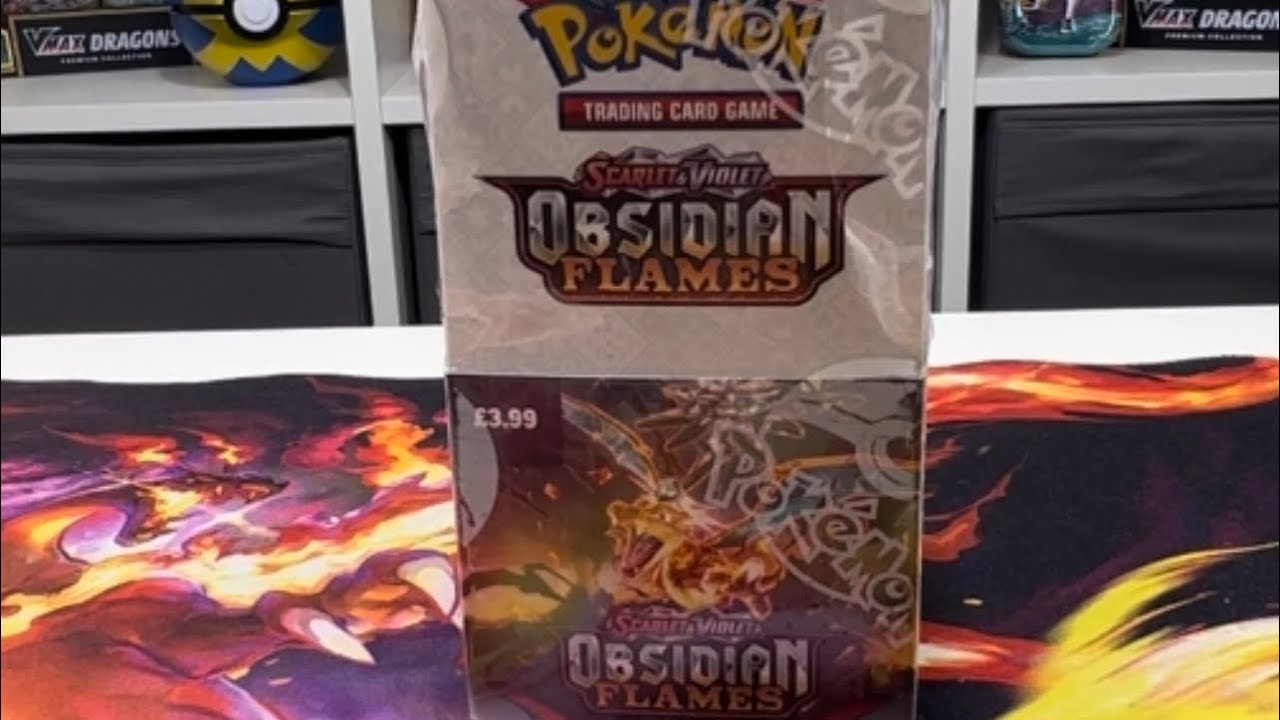 Pokemon TCG Obsidian Flames Booster Box opening/Unboxing…Did we pull ...