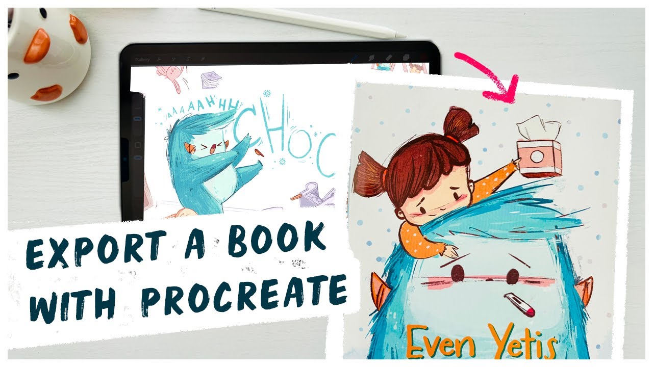 Maximize procreate’s page assist for children’s books - YouTube