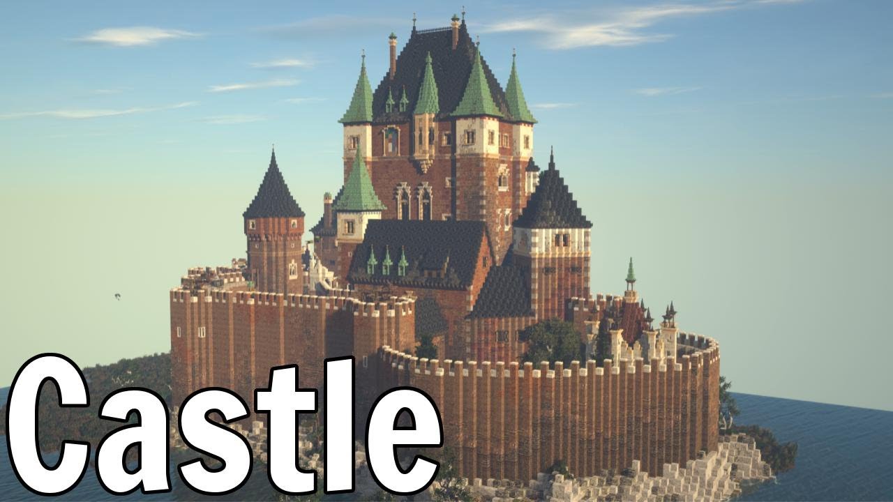 Building a Huge Medieval Minecraft Castle for Osterham - YouTube