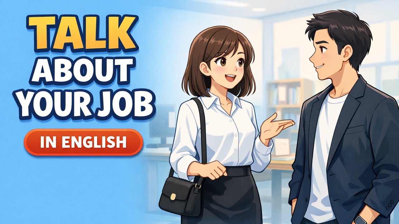 Talk About Your Job in English | Daily Work & Future Goals for ...