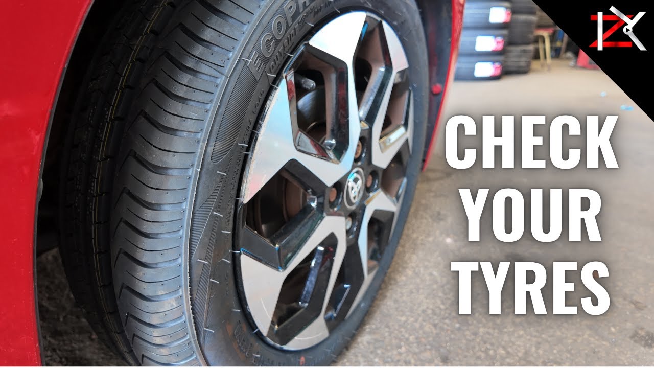 How To Check Car Tyres Before Replacing Them | MOT FAILURE If Not ...