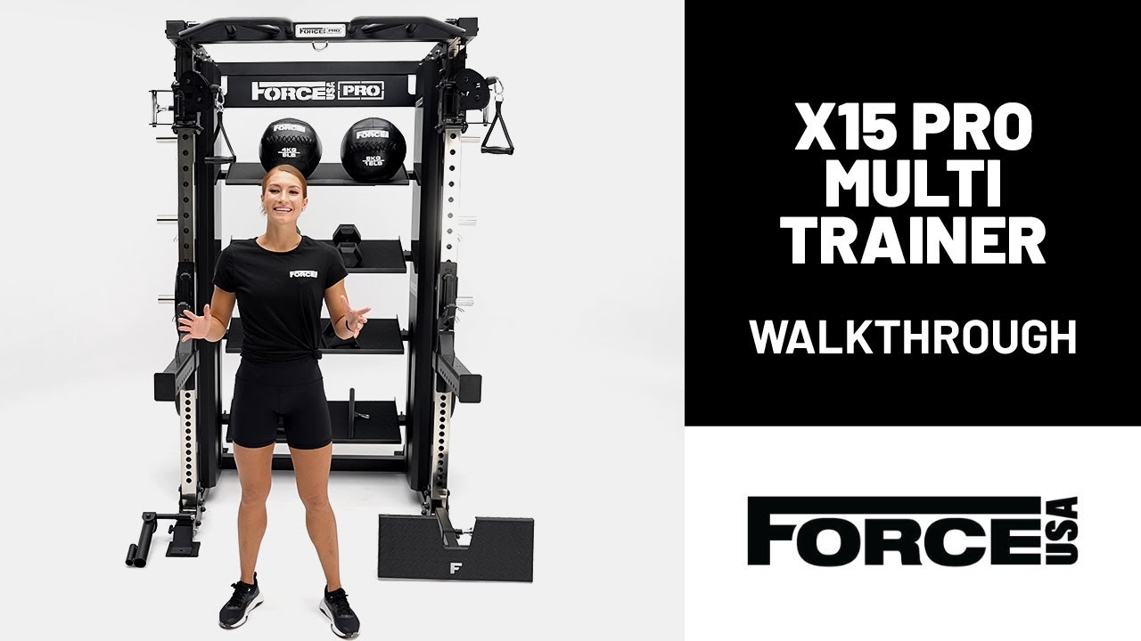 Force USA X15 Pro Multi Trainer Walkthrough - YouTube