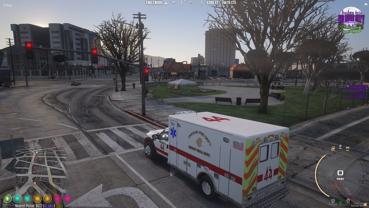 {CHICAGO 🚑💨E.M.S} PLAYING NO LOVE CITY SERIOUS RP ON FiveM (CHICAGO ...