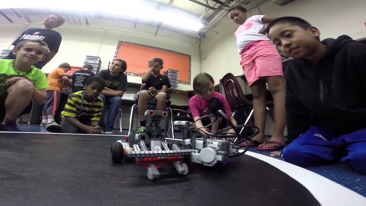 Sixth annual FCPS Summer Robotics Camp at Winburn Middle School. - YouTube