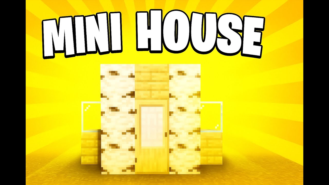Minecraft mini House GUIDE #minecraft #minecraftbuilding - YouTube