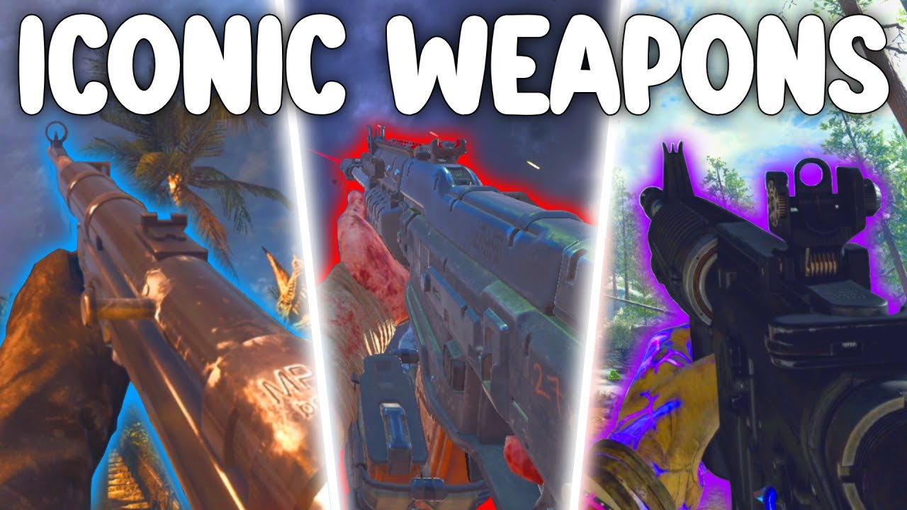 The MOST ICONIC WEAPON on Every Cod Zombies Game - YouTube
