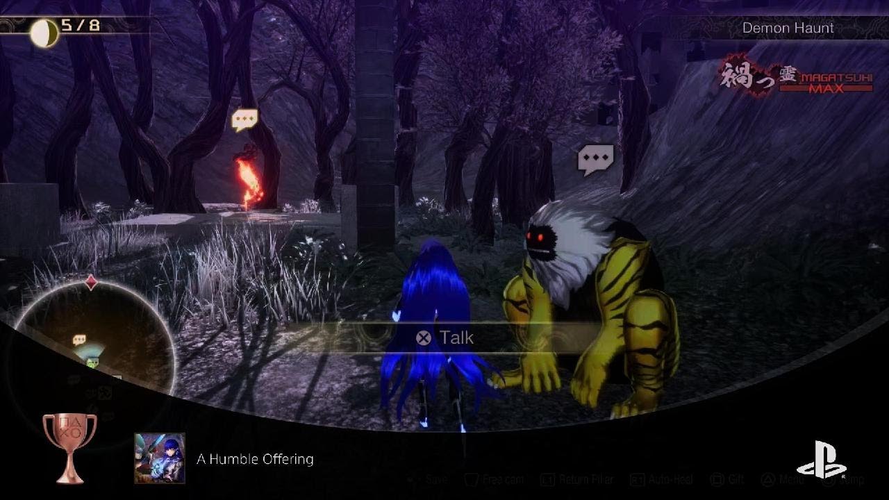 SHIN MEGAMI TENSEI V: Vengeance - A Humble Offering Trophy Snap - YouTube