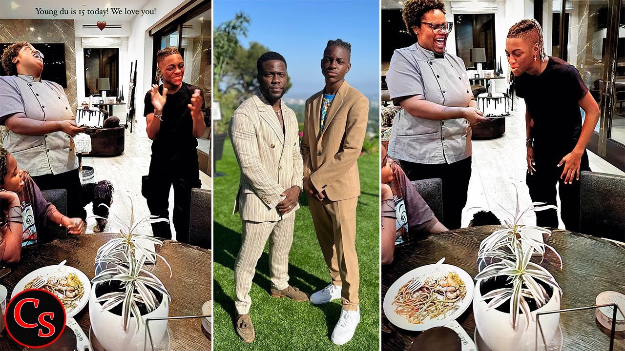 Kevin Hart's Son Hendrix Hart Celebrates His 15th Birthday With His ...