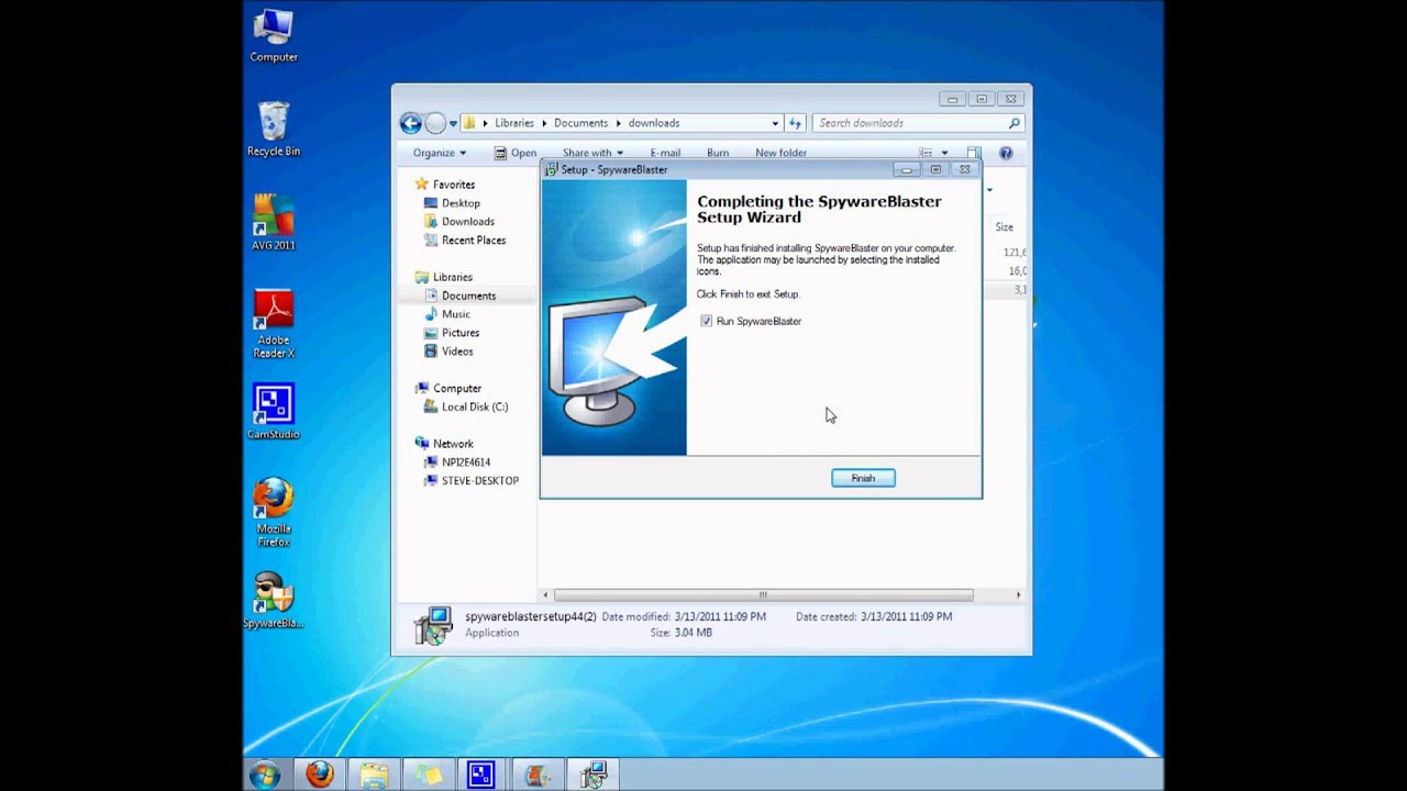 How to Use Spywareblaster - YouTube