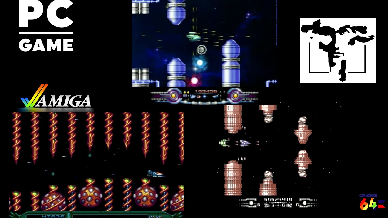 Armalyte Compared. C64 'v' Amiga & PC remake. - YouTube