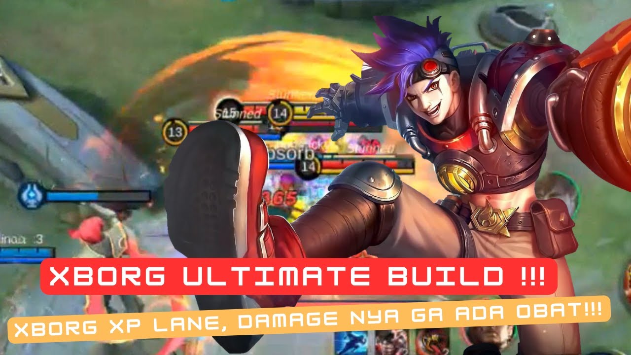 XBORG ULTIMATE BUILD TRIO RANKED MATCH FULL GAMEPLAY - MOBILE LEGENDS # ...