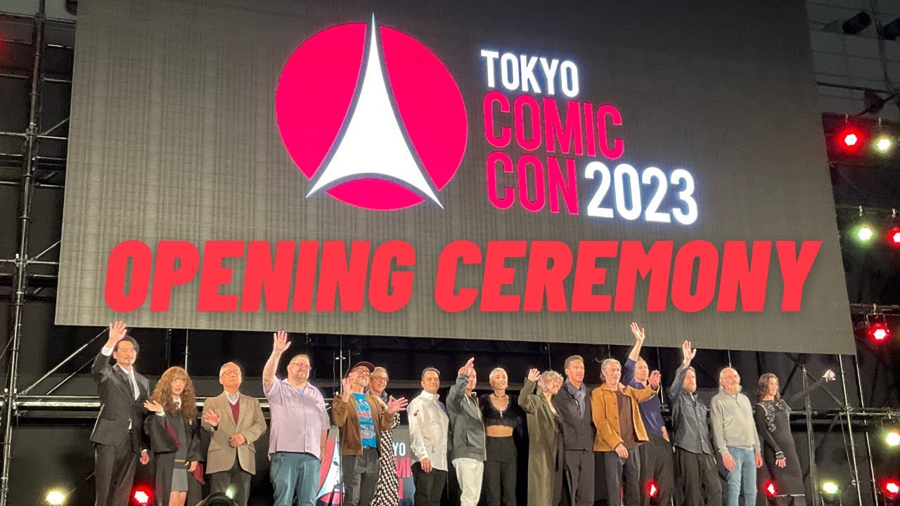Tokyo Comic Con 2023 Opening Ceremony 東京コミコン2023 オープニングセレモニー - YouTube