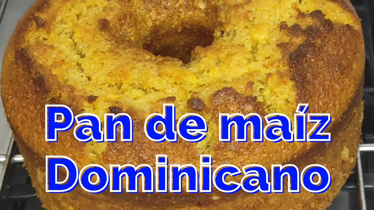 Pan De Maiz Dominicano