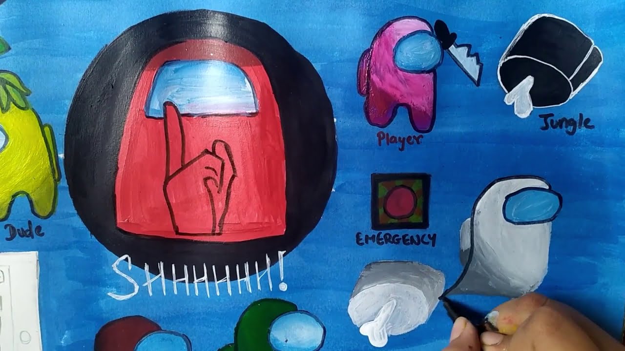 Among us- Doodle - YouTube