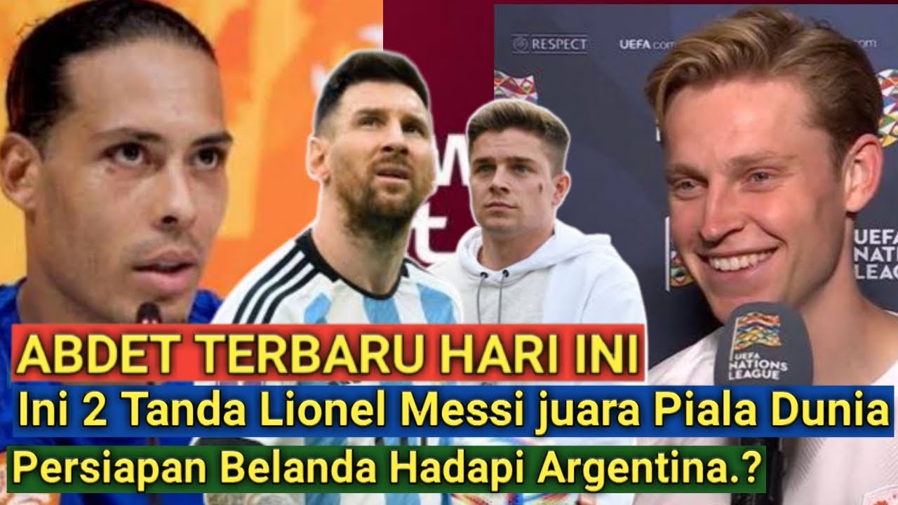Untuk Matikan Lionel Messi, Belanda Mesti Tau ini 🤔 2 Tanda Lionel ...