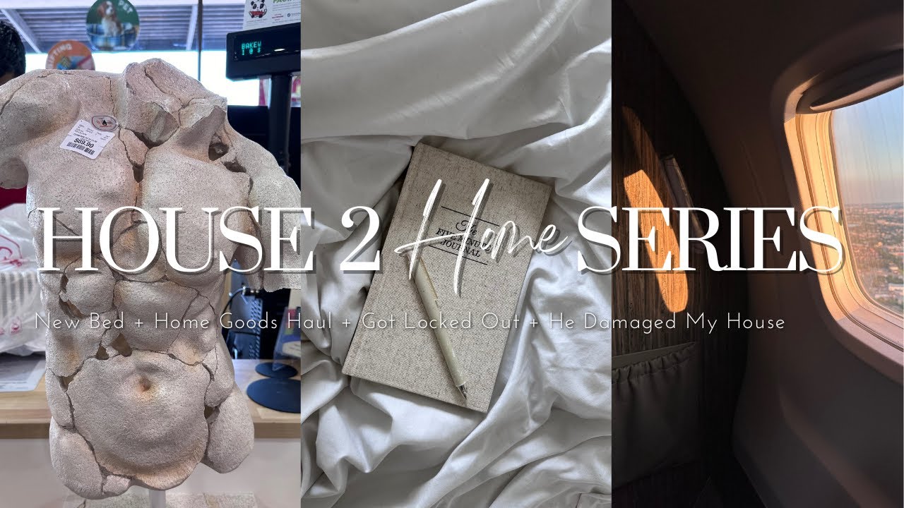 House To Home Vlog | New Bed | Home Goods Haul | Got Locked Out & He ...
