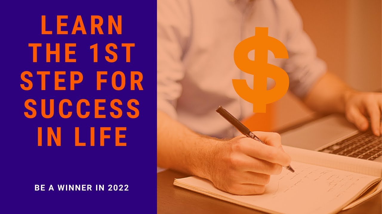 Here's The First Step Towards Success | Take it and Succeed - YouTube