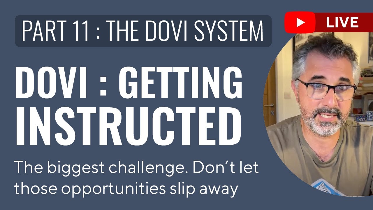 DOVI: 11 Getting instructed - YouTube