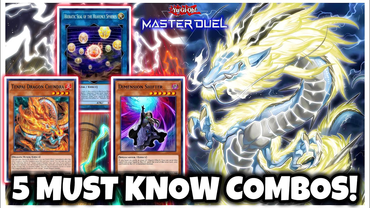 5 MUST KNOW TENPAI DRAGON COMBOS! - YouTube