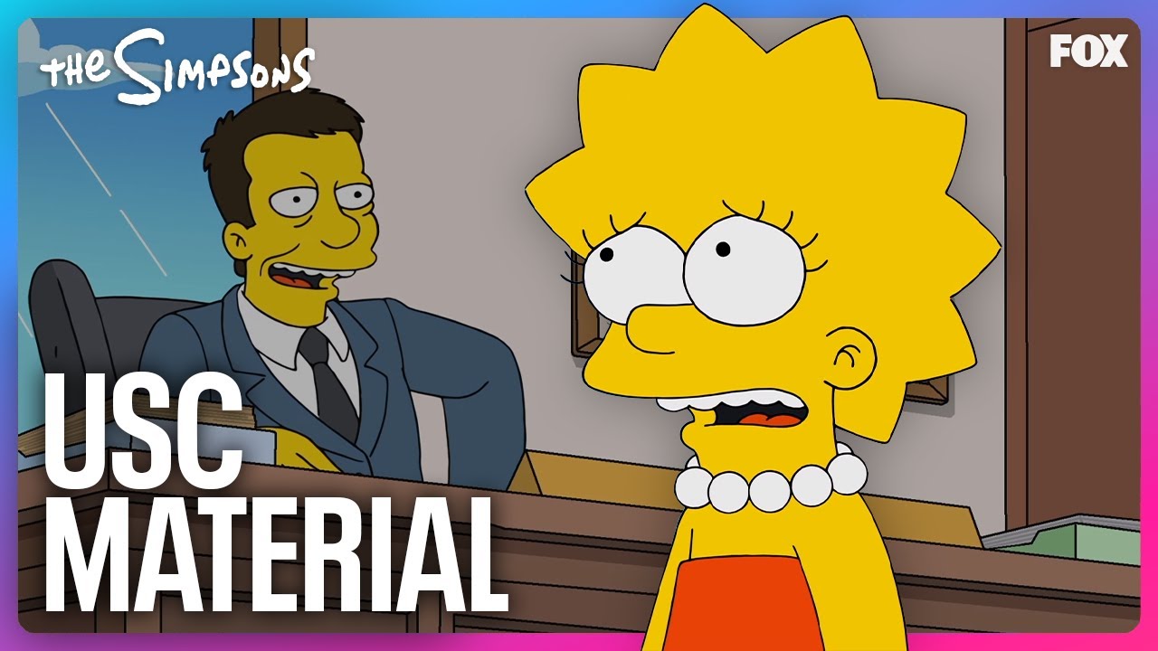 Lisa Accidentally Cheats Her Way Into USC… | The Simpsons - YouTube