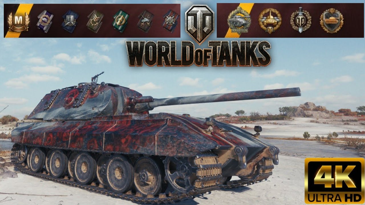 Tiger-Maus - Ghost Town map - 8 kills - 8,8k damage World of Tanks ...