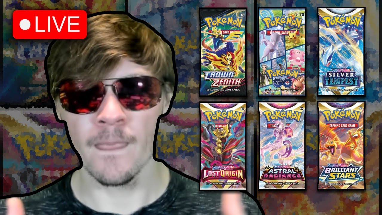 Livestream: Pokemon Booster Pack Break Week 10 - YouTube