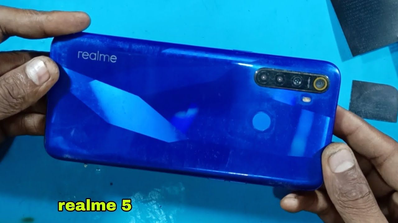 realme 5 pro disassembly / realme 5 back panel open - YouTube
