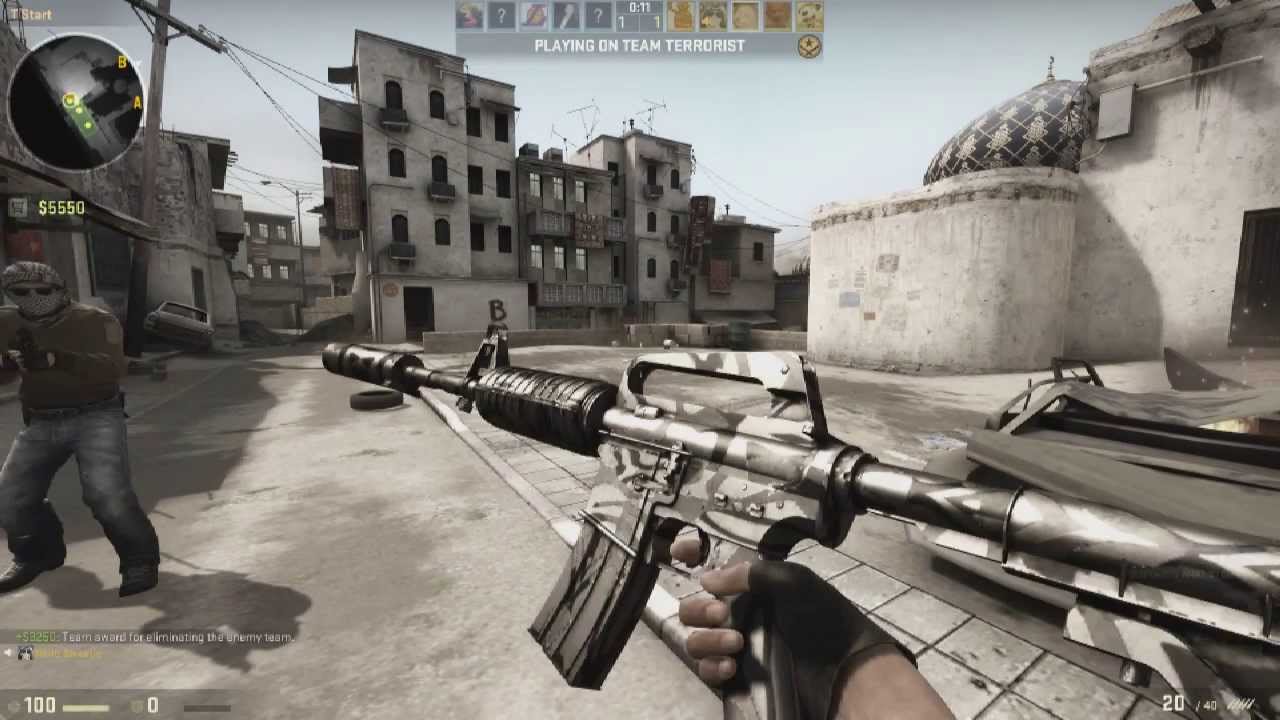 M4A1-S Dark Water - Counter Strike Go Skin - YouTube