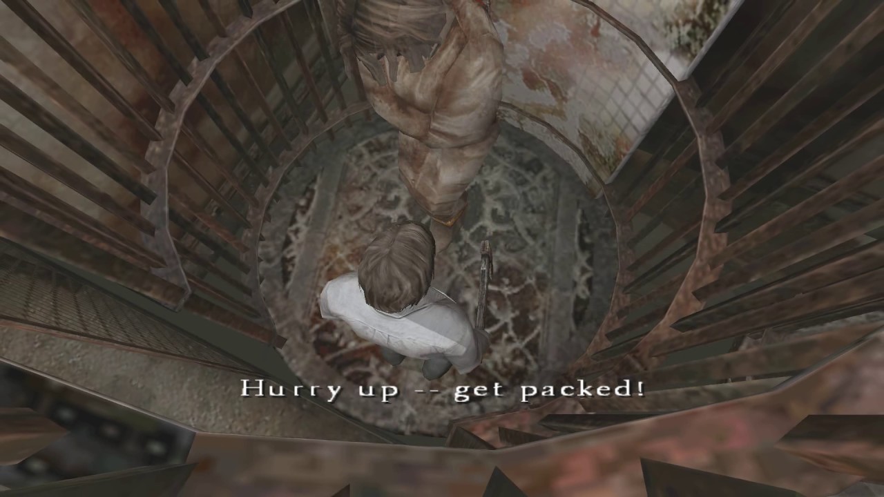Silent Hill 4 playthrough part 13 Outside Room 302/Apartment world ...