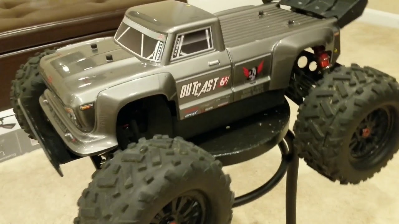 2018 Arrma Outcast. Upgrades. Outstanding Truck. - YouTube