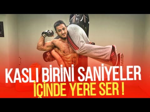 KASLI BİR İNSANI SANİYELER İÇİNDE YERE SERME TEKNİKLERİ!