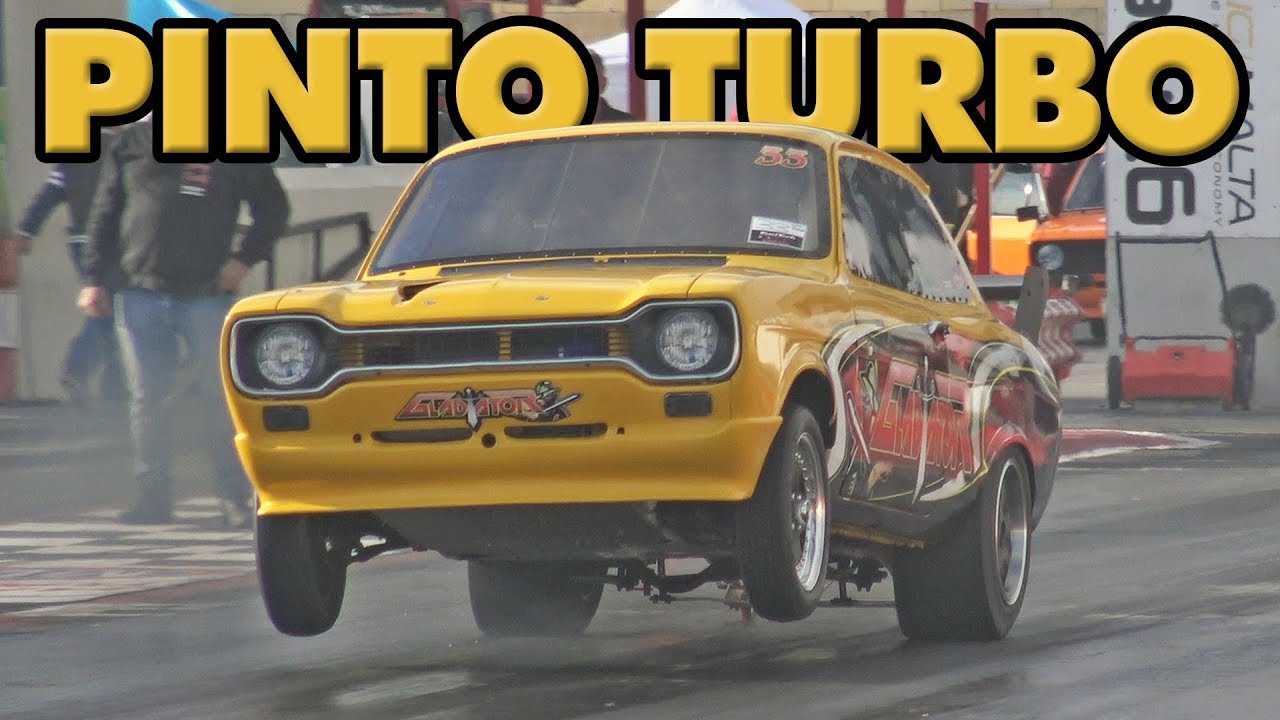 Pinto Turbo Mk1 Escort at Hal Far Raceway - YouTube