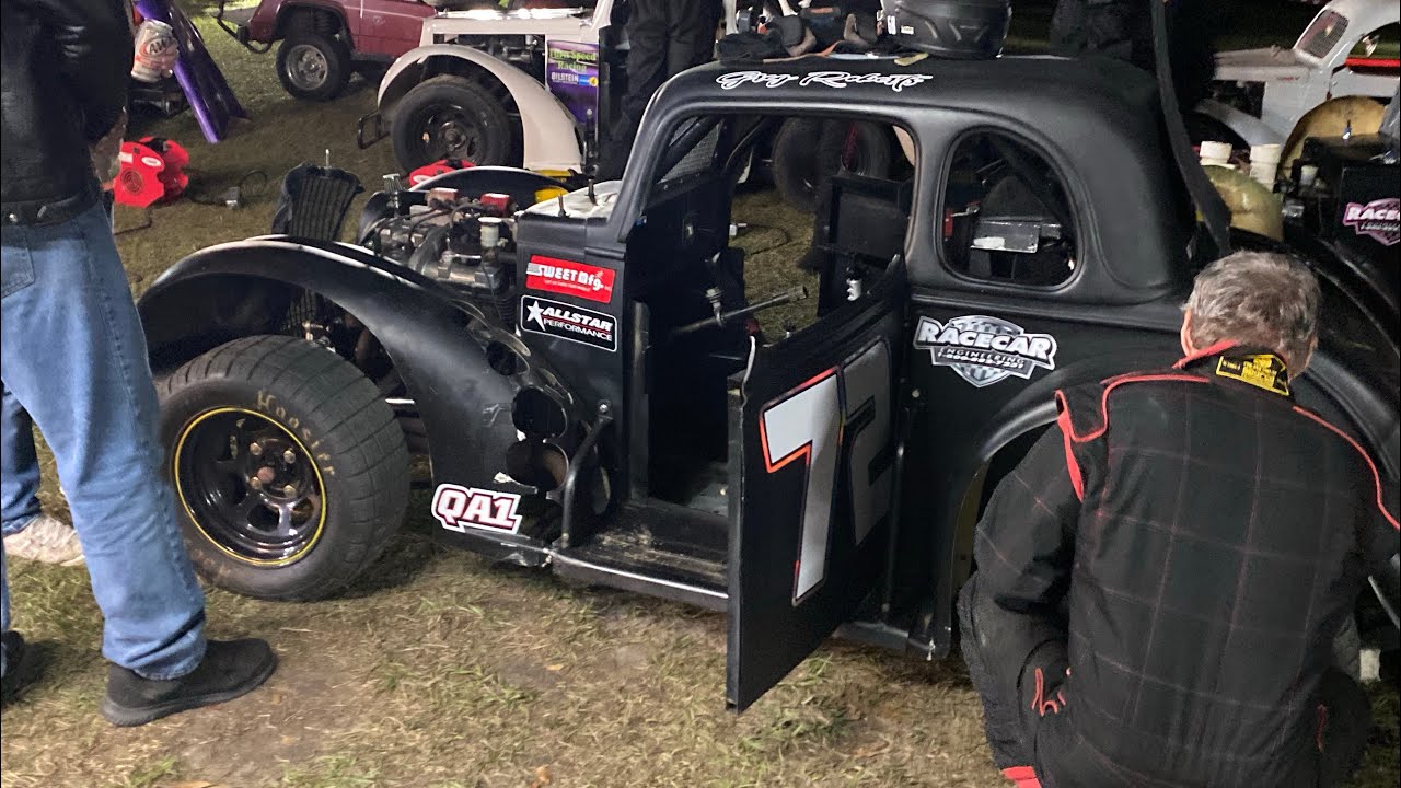 Greg Roberts’ Legends Turkey Trot Feature @ North Florida Speedway ...