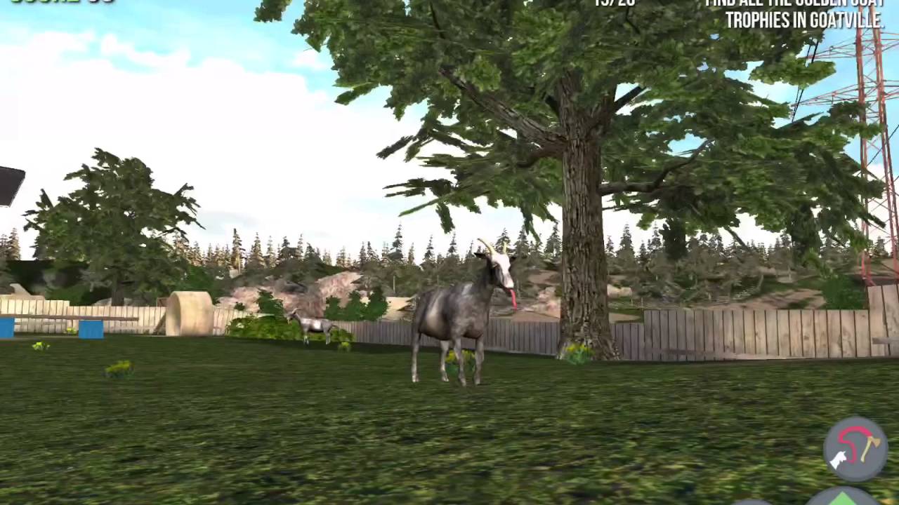 Goat Simulator: How to get the Queen Goat in GoatVille - YouTube