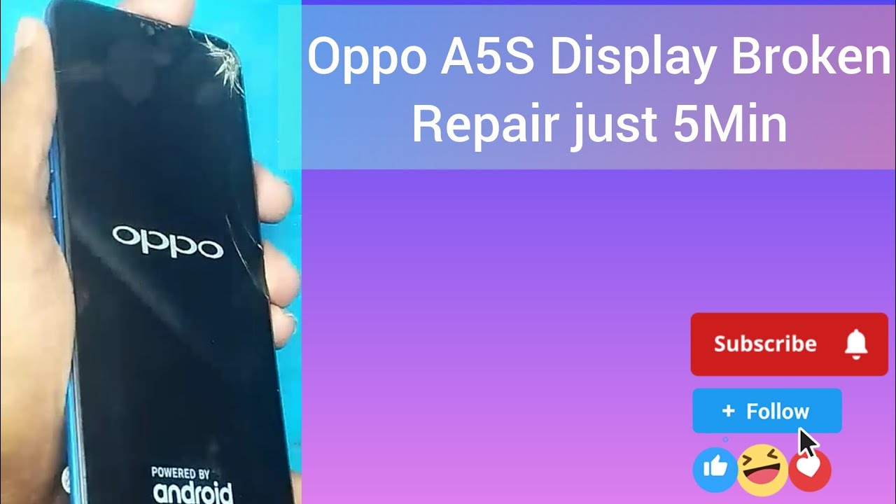 How to change Oppo A5S display??? - YouTube
