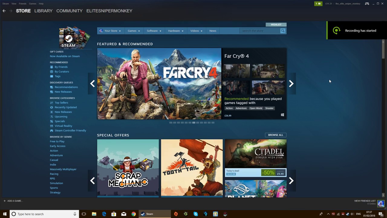 How to display an FPS counter on any Steam Game - YouTube