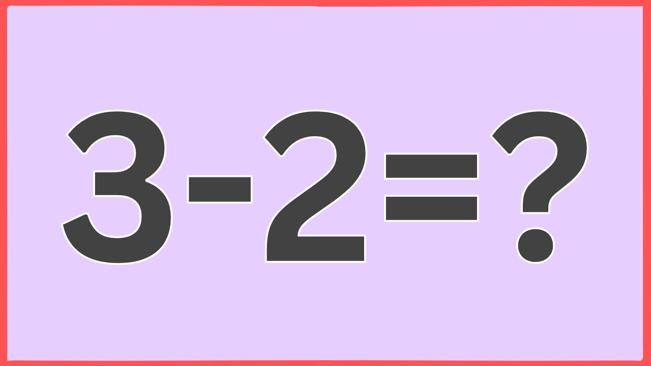 First Steps Math: Fun Subtraction Quiz for Kindergarten Beginners - YouTube