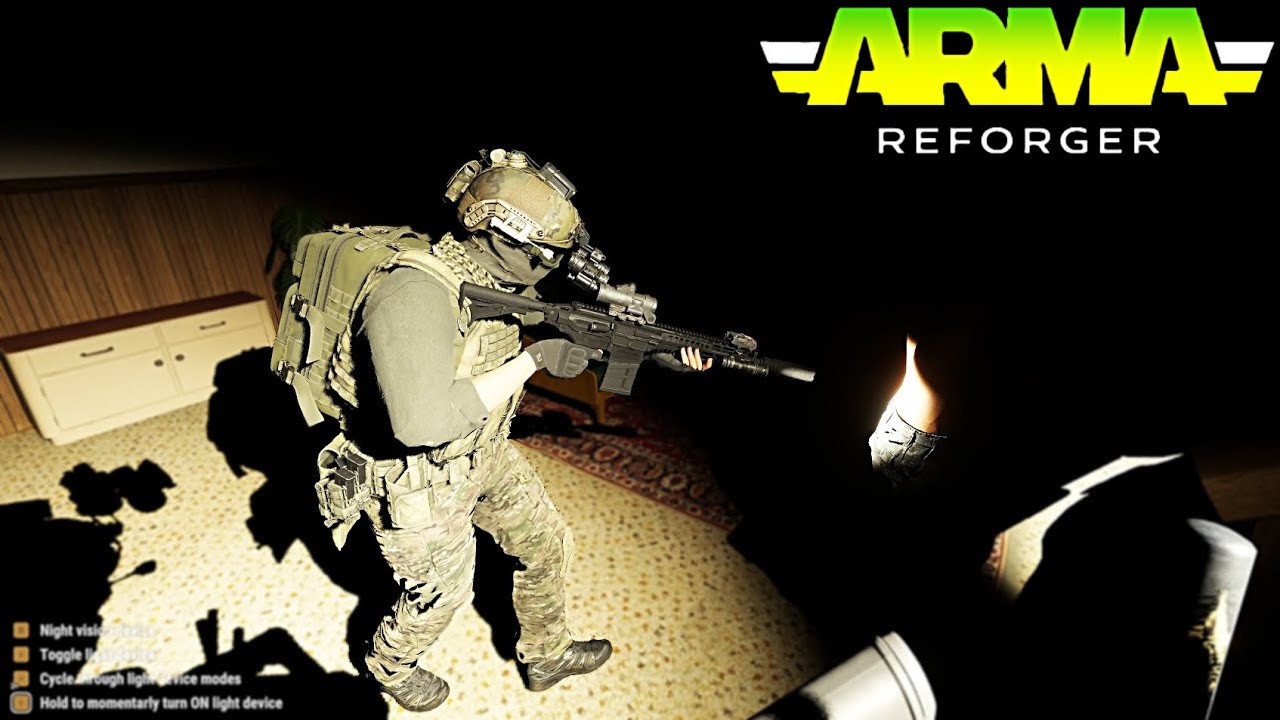 SPEC OPS INFANTRY RESCUE OPERATION / Arma Reforger - YouTube