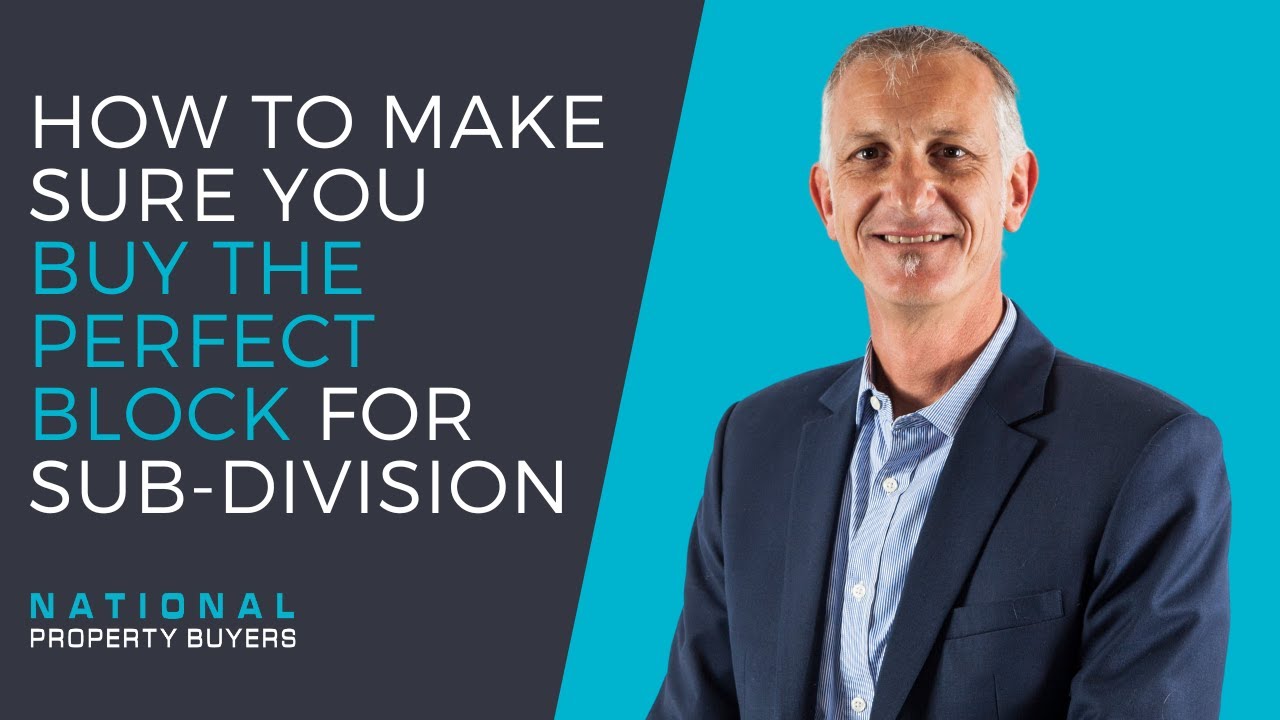 How to buy the perfect block for subdivision - YouTube