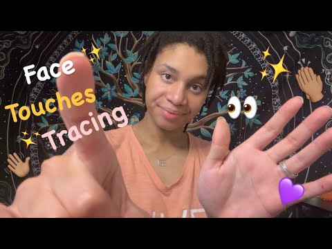ASMR - Face Touching & Tracing (Richie) - YouTube