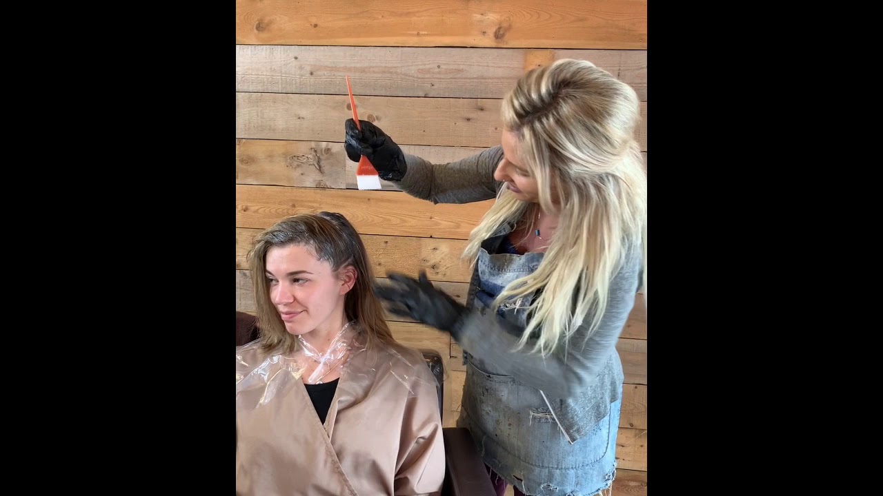 Hair Color application Tutorial - YouTube