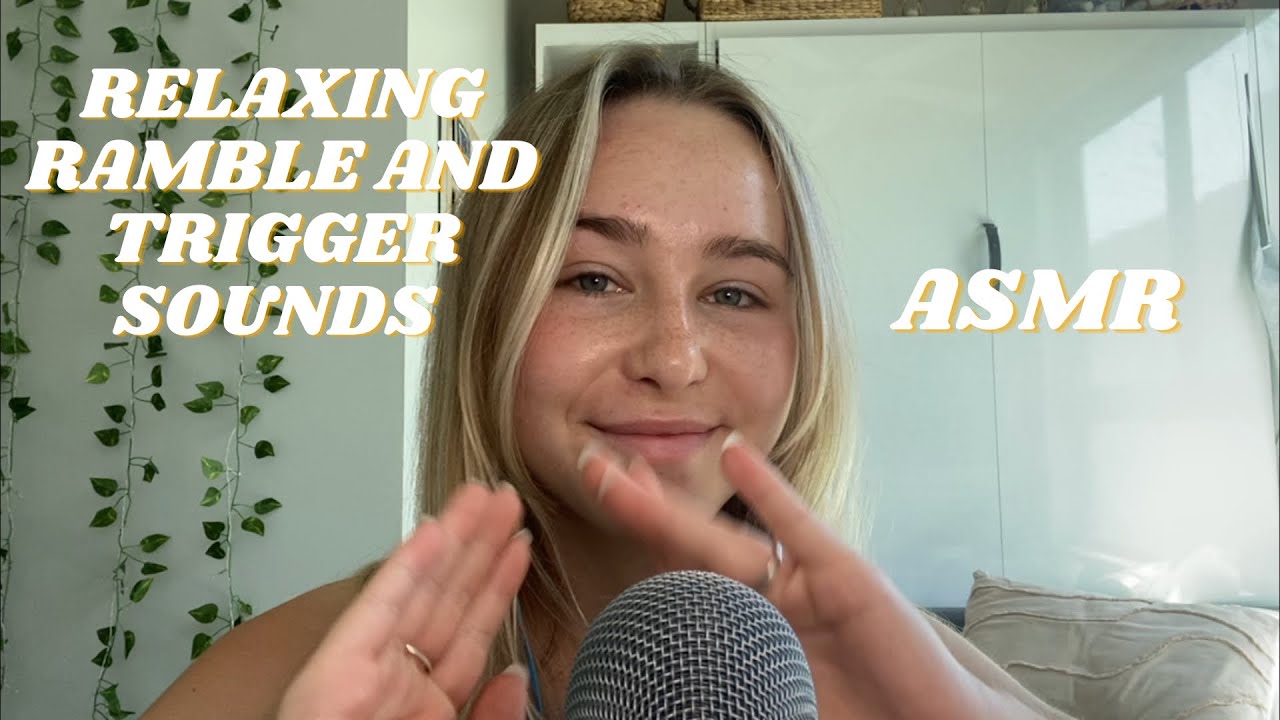 ASMR | WHISPER RAMBLE AND GENTLE RELAXING TRIGGERS - YouTube