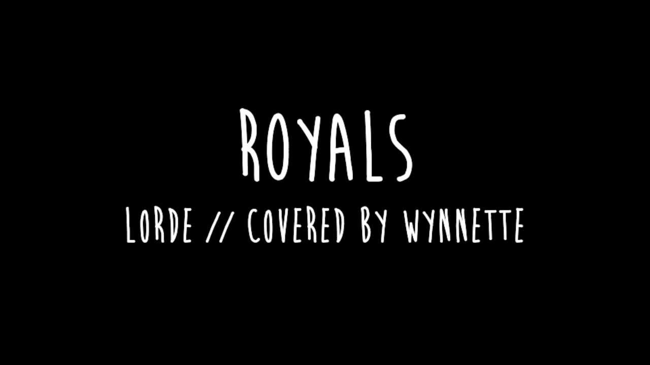 Capa Do Single Royals Lorde