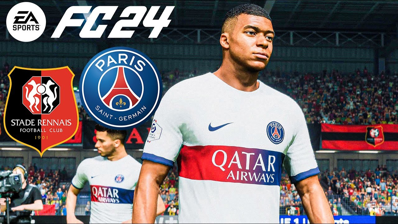 FC 24 PSG vs Stade Rennais | Ligue 1 | Difficulté Ultime - YouTube
