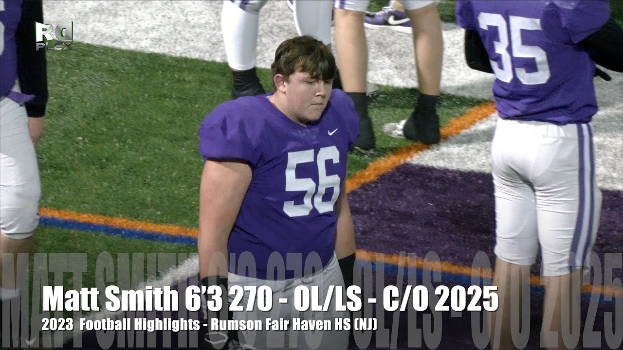Matt Smith 2023 Football Highlights - 6’3 270 - OL/LS - C/O 2025 - YouTube