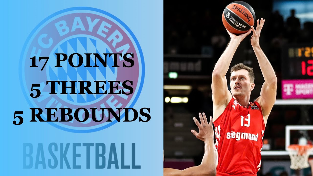 Andreas Obst Highlights 17 Pts, 5 threes, 5 Rebs vs. Bonn 24/25 Season - YouTube